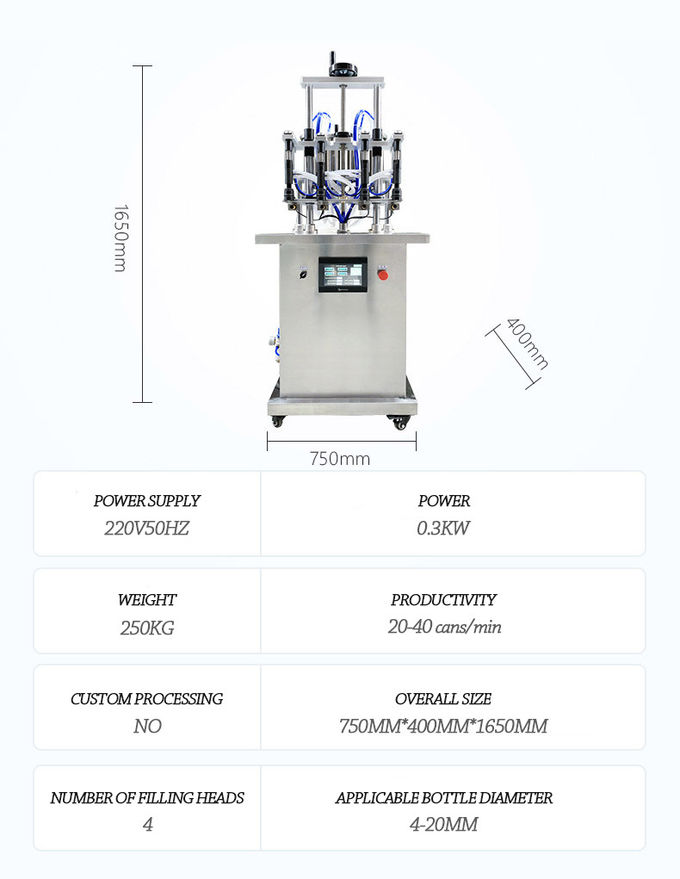 GMP Automatic Perfume Packaging Machine Perfume Sealing Equipment GMP Automatic Perfume Packaging Machine Perfume Sealing Equipment