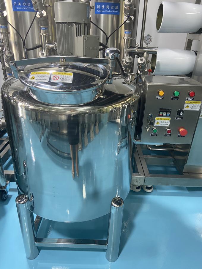 300l Cream Storage Tank Stainless Steel Movable